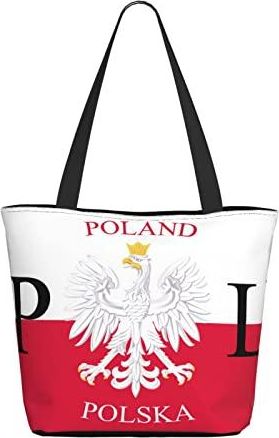 AOOEDM Drapeau polonais Pologne Polska Ladies Shopping Bag 13x11x7in.Le cadeau parfait pour la Saint-Valentin.Cest de la Saint-Valentin pour maman, fille, &eacute;p