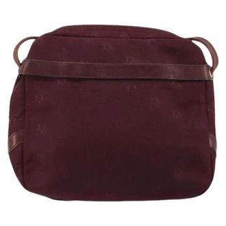 Dior Pre-owned Nylon sacs-main - Femme - Pre-owned - Brun - Taille: ONE Size