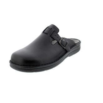 Berkemann Herren Max-Plus Hausschuh, schwarz, 43 1/3 EU Weit