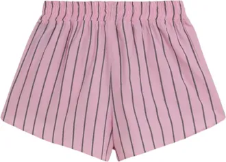A Paper Kid Femme, Shorts, Rose, Taille: 38 FR Striped Shorts