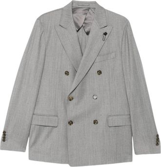 Lardini Zweireihiger Anzug - - Jackets - Herren - Grau - M