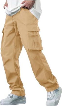 Generic Pantalon Bordeau Homme Randonn&eacute;e Survetement D&eacute;contract&eacute; Marine Tapered Corduroy Africain Musculation Vinyle Tergal Et 44 Vent Rouille Multipoches Sim