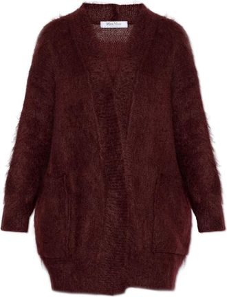 Max Mara Femme, Pulls, Rouge, Taille: 38 FR Cardigan Affetto