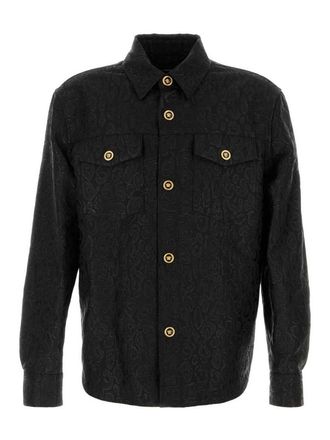 Versace Veste Casual - Noir
