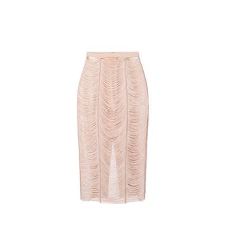 Elisabetta Franchi Damen, R&ouml;cke, Rosa, XLGr&ouml;&szlig;e