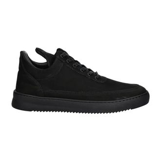 Filling Pieces Low Top Ripple Nubuck - Homme - Chaussures - Noir - Taille: 45 EU