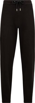 Moncler Pantalon de survêtement en coton à empiècement logo