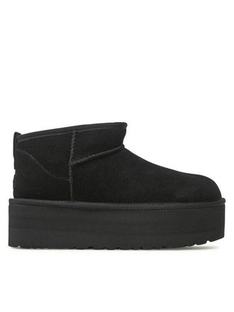 UGG Schneeschuhe W Classic Ultra Mini Platform 1135092 Schwarz