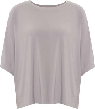 Norma Kamali T-shirt carr&eacute; Norma Kamali