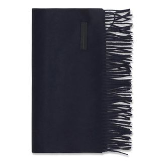 Ermenegildo Zegna &Eacute;charpe Oasi en Cachemire &agrave; Franges - unisex - Accessoires - Bleu - Taille: ONE Size