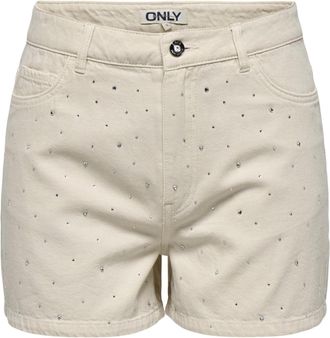 Only Onljagger-Silla Hw Mom Rhine Shorts PNT