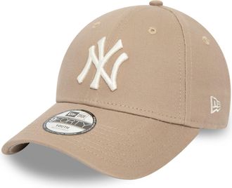 New Era New York Yankees Kindercap Hellbraun Teamlogo gebogener Schirm Junge Mädchen verstellbar Baseball Cap - Youth