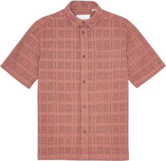 Les Deux Homme, Chemises, Rouge, Taille: 2XL Charlie Shirt