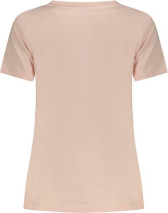 Guess T-Shirt Damen Rosa Kurzarm-T-Shirt mit Strass &
