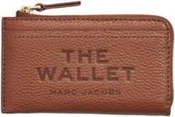 Marc Jacobs Porte-monnaie The Leather Top Zip