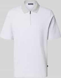 Maerz Regular Fit Poloshirt mit Rei&szlig;verschluss