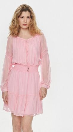 Liu Jo Kleid f&uuml;r den Alltag MA4112 T3473 Rosa Regular Fit