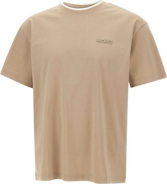 Mackage Homme, Tops, Beige, Taille: XL T-shirt &agrave; col rond