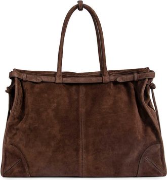 Prada Bonnie Suede Tote Bag