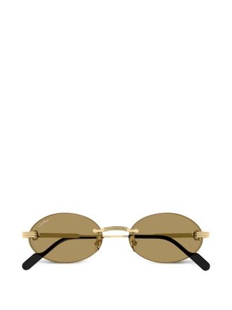 Cartier CT0615S Sunglasses - Gold