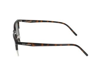 Saint Laurent Womens Sl Sunglasses Havana Injected