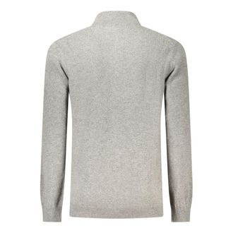 Timberland Half-Zip Wool Sweater - Gray