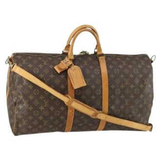 Louis Vuitton Sac Week-end en Toile Pre-owned - Femme - Pre-owned - Brun - Taille: ONE Size