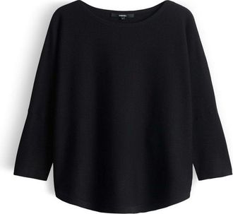 someday Strickpullover TIRAJA Oversized im Cape Stil oversized Passform, ovaler Schnitt, weich flie&szlig;ender Fall