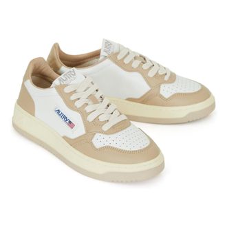 Autry Baskets Medalist Low Cuir Bicolore Autry