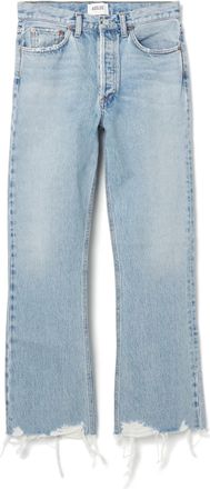 A Gold E Jean Relaxed Boot Coton Bio Agolde