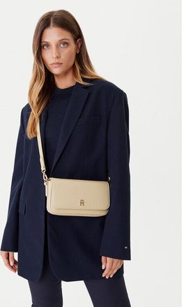 Tommy Hilfiger Handtasche Th Icon Conv AW0AW17677 Beige