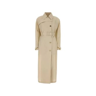 Sportmax Damen, M&auml;ntel, Beige, 2XSGr&ouml;&szlig;e
