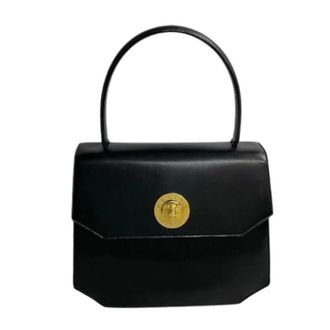 Celine Sac &agrave; main en cuir de veau Pre-owned - Femme - Pre-owned - Noir - Taille: ONE Size