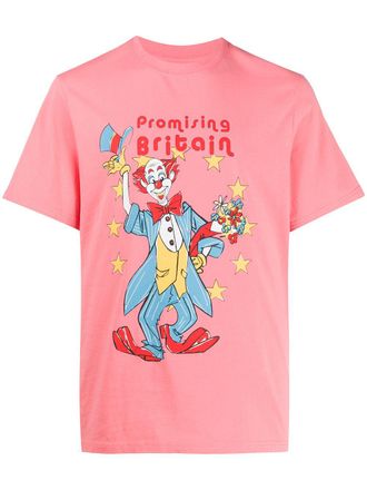 Martine Rose t-shirt Promising Britain imprim&eacute;