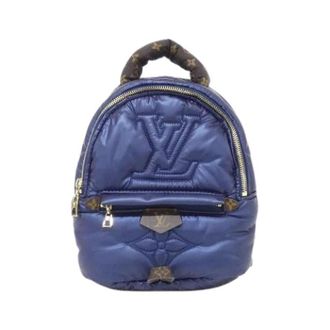 Louis Vuitton Pre-owned Sac &agrave; dos Palm Springs Mini Monogram - Femme - Pre-owned - Bleu - Taille: ONE Size