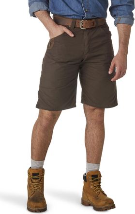 Wrangler Riggs Workwear Techniker-Shorts f&uuml;r Herren, Dunkelbraun, 54 Regul&auml;r