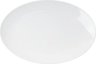 Holst Porzellan AI 130 B1 Porzellan Platte 30 x 20 cm oval Alina 2. Wahl Weiß 30 x 20 x 2 cm 3 Stück