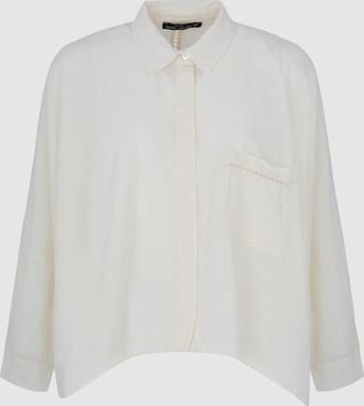 Maison Saint Julien Chemise Mallorca Off White