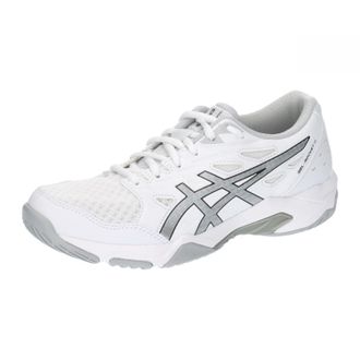 Asics Damen Gel-Rocket 11 Sneaker, White Pure Silver, 39.5 EU