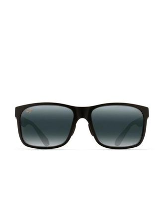 Maui Jim lunettes de soleil &agrave; monture rectangulaire - Noir