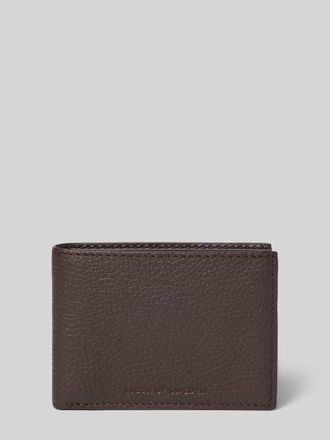 Tiger Of Sweden Lederportemonnaie mit Label-Pr&auml;gung Modell WALD