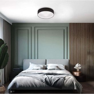 Fischer & Honsel Fischer&honsel - Plafonnier plafonnier chambre lumière 3 lampes noir lampe de salon