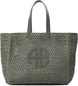 Anine Bing Femme, Sacs, Vert, Taille: ONE Size Tote Bag