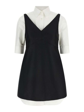 Balenciaga Kurzes Kleid - Wei&szlig;