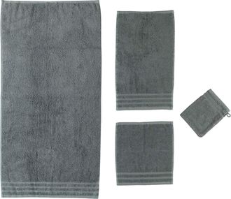 Kleine Wolke 3003912226, Duschtuch 70x140 Dunkelgrau 100% Baumwolle