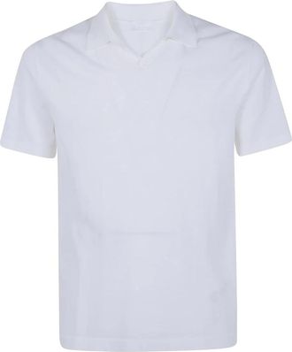Dondup Homme, Tops, Blanc, Taille: XL Polo en coton &agrave; col ouvert