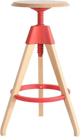 Generic Modernes 2er-Set Barhocker, 360&deg; drehbar und Verstellbarer Sitz f&uuml;r Kneipe, Caf&eacute; und Esszimmer, Barhocker/Grau/62-85 cm