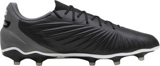 Puma King Match Fu&szlig;ballschuhe mit festem Boden f&uuml;r Herren (Schwarz/Wei&szlig;)