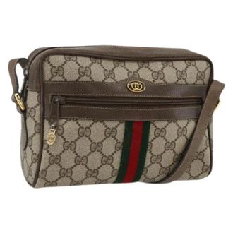 Gucci Sac bandouli&egrave;re GG Canvas Vintage Pre-owned - Femme - Pre-owned - Beige - Taille: ONE Size