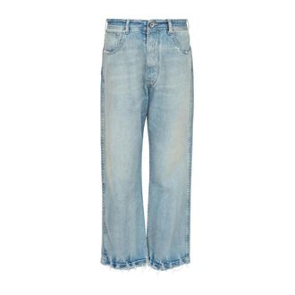 Maison Margiela Jean large d&eacute;lav&eacute; - Homme - Jeans - Bleu - Taille: W29